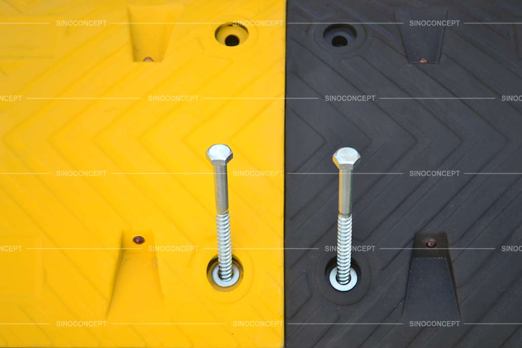 Rubber speed bump - a complete installation guide | Sino Concept