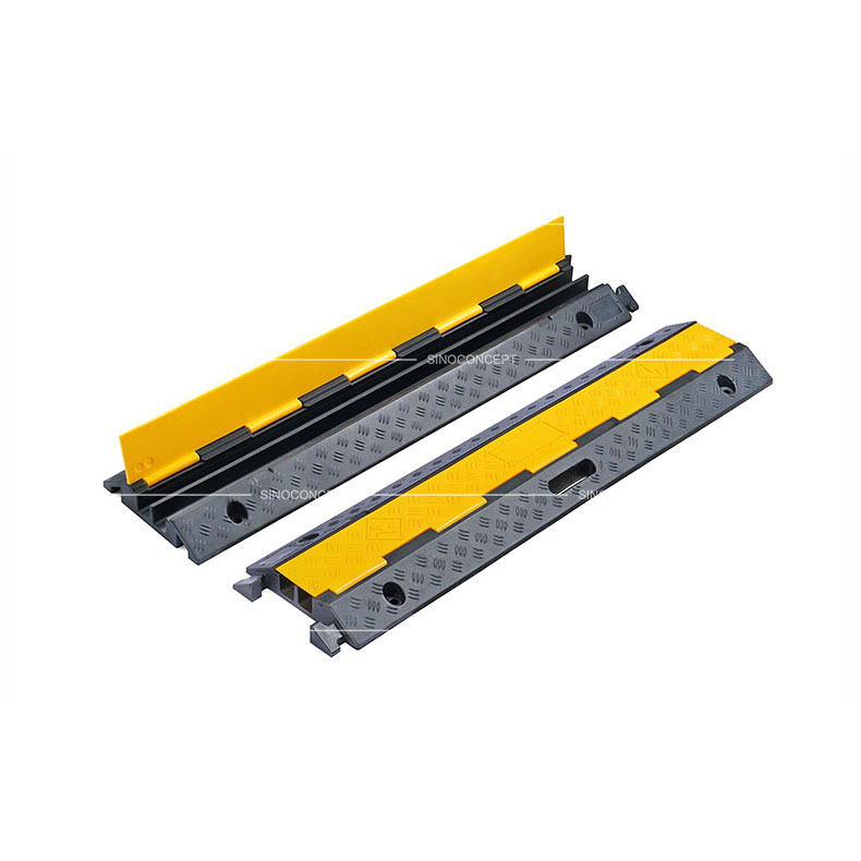 Cable Ramp - 2 Channels, Cable Protector, Cable Cover