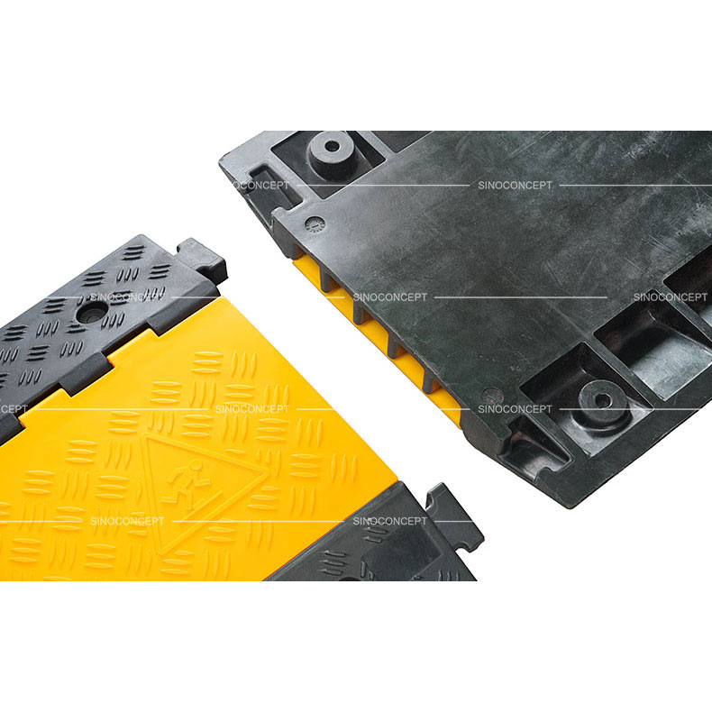 Cable Ramp 5 channels, Rubber Floor Cable Cover | Sino Concept