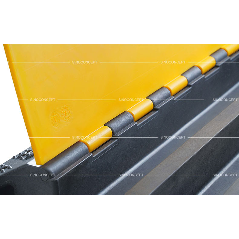 Cable Ramp - 3 Channels, Rubber Cable Protector | Sino Concept