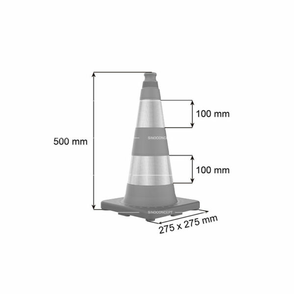 Weighted Traffic Cones, Safety Cones, Parking Cones | Sino Concept