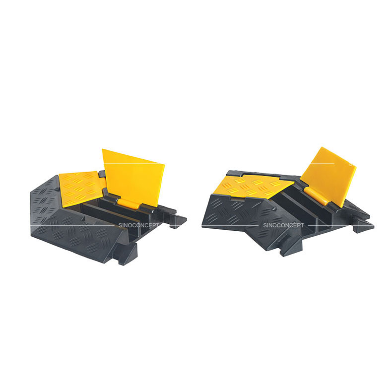 Cable Ramp - 2 Channels, Cable Protector, Cable Cover