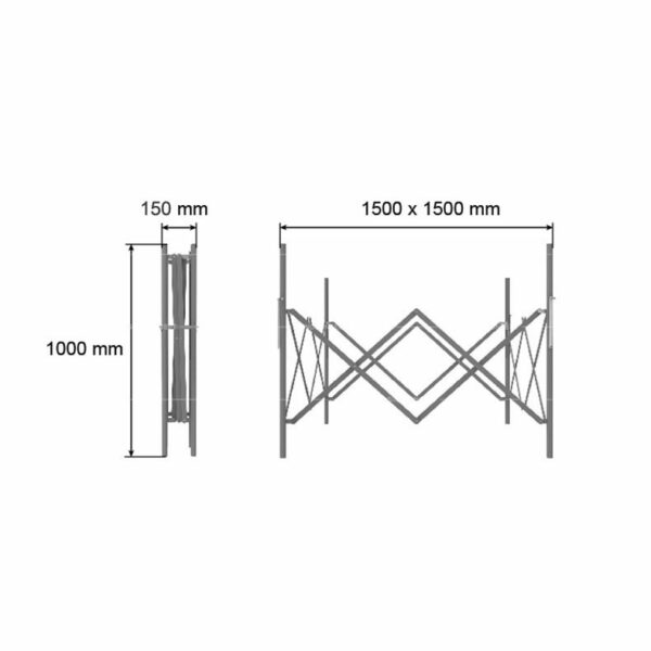 Manhole Safety Barrier, Expandable Barrier, Site Barrier | Sino Concept